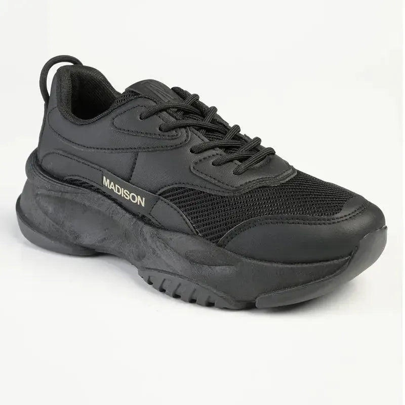 Madison Kim Sneaker - Black Mono – Madison Heart of New York